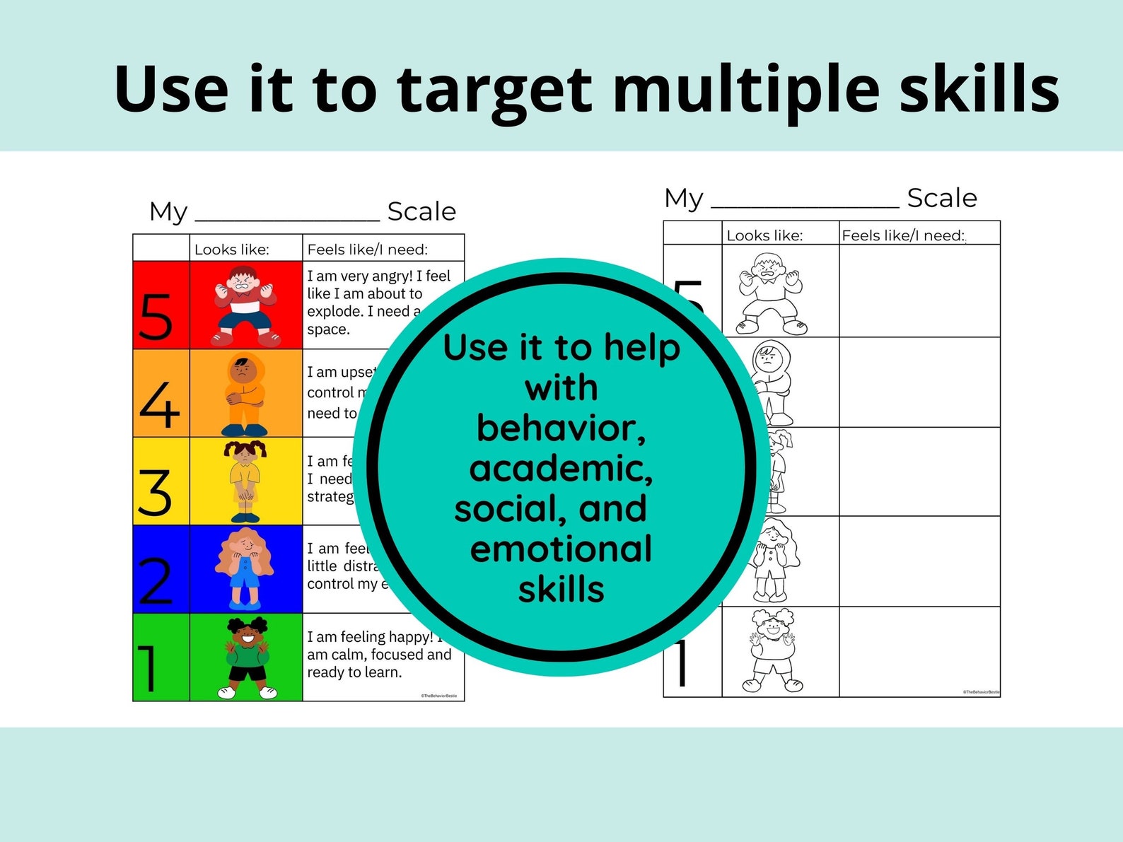 Incredible 5 Point Scale | Behavior Scale | Feelings Scale | 5-point ...