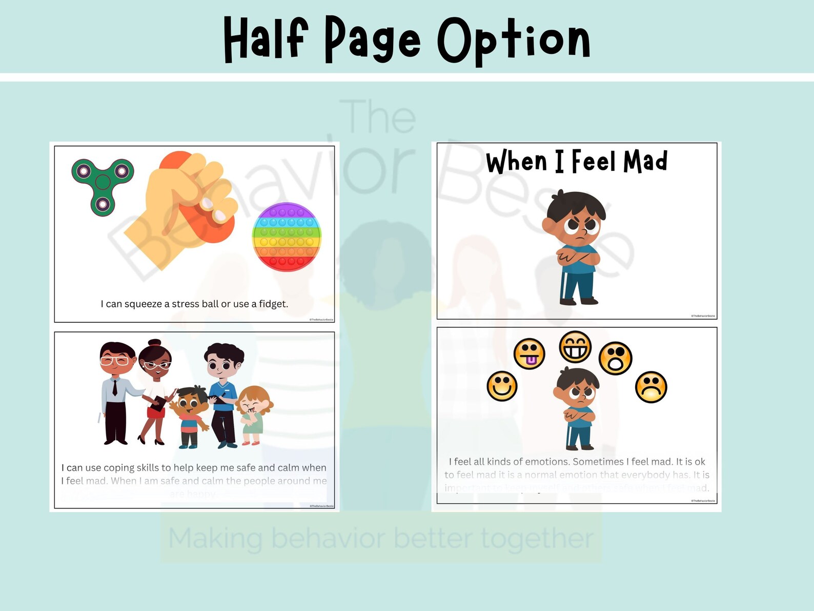 Feeling Mad Social Narrative: Emotional Regulation Story (PDF) - Etsy