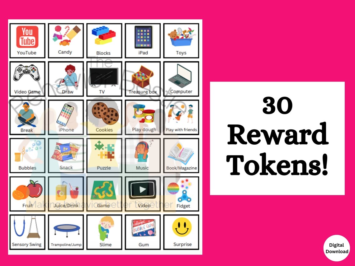 Gumball Sticker Chart Gumball Token Board Positive Behavior Chart ...