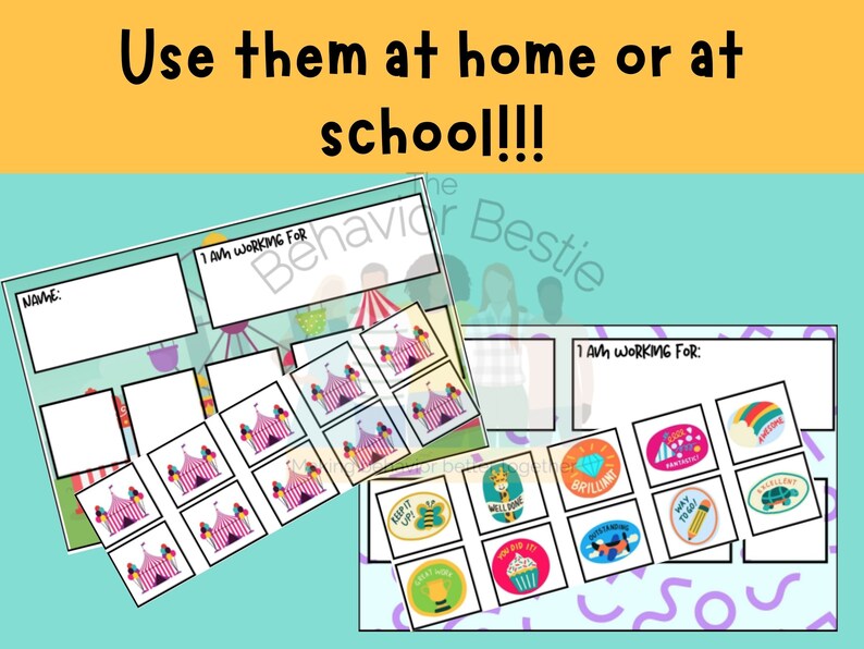 100 Token Boards Bundle | 100 Reward Charts Bundle | Good Behavior ...