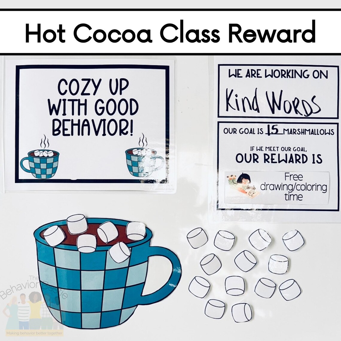 Hot Cocoa Class Reward System: Positive Behavior Management (digital ...