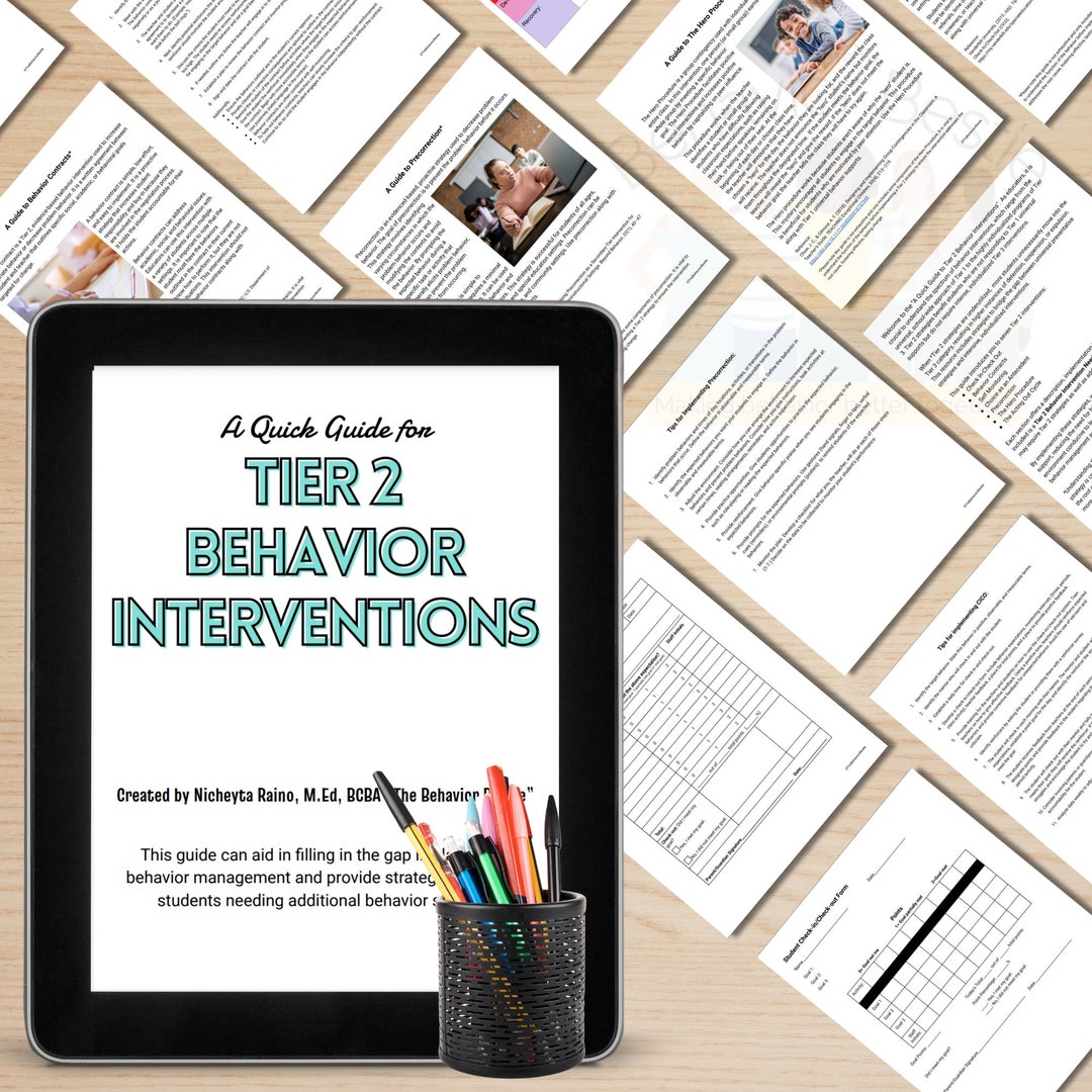 Manage Problem Behaviors in the Classroom, Problem Behavior ...
