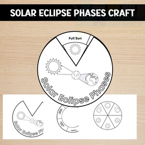 Solar Eclipse Activities, Preschool Activities, Homeschool Solar ...