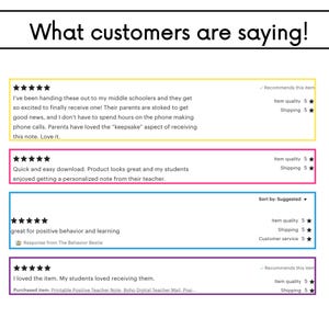 Editable Teacher Notes | Christmas Lights Theme | Positive Behavior ...