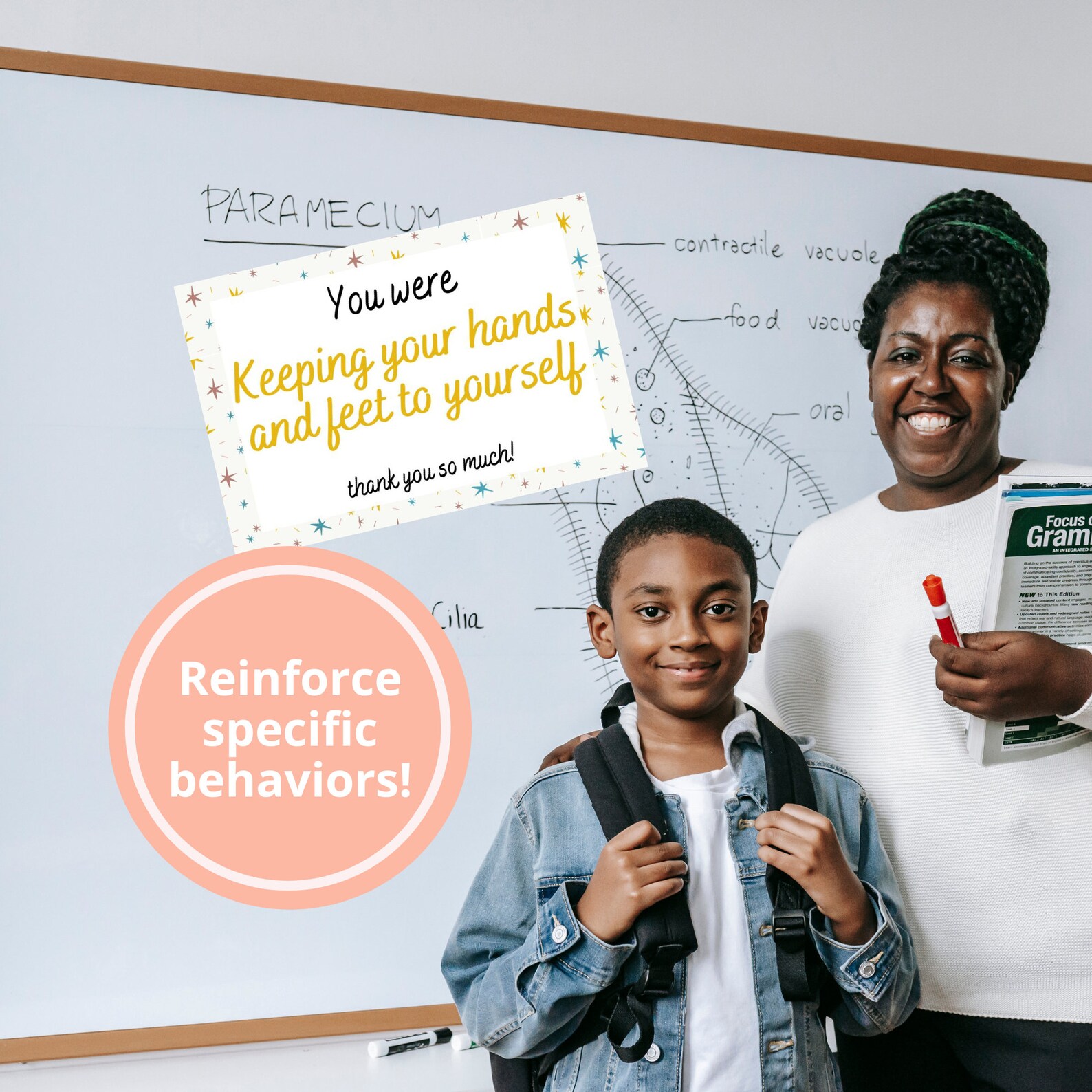 Boho Theme Positive Praise Cards Behavior Specific Praise Cards ...