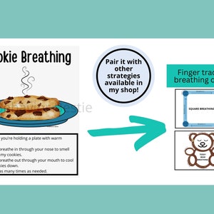 Cookie Breathing Strategy | Coping Skills| Breathing Visual for Kids ...