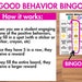 Classroom Behavior Bingo Whole Class Reward System Positive ...