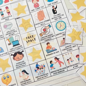 Classroom Behavior Bingo | Whole Class Reward System | Positive ...