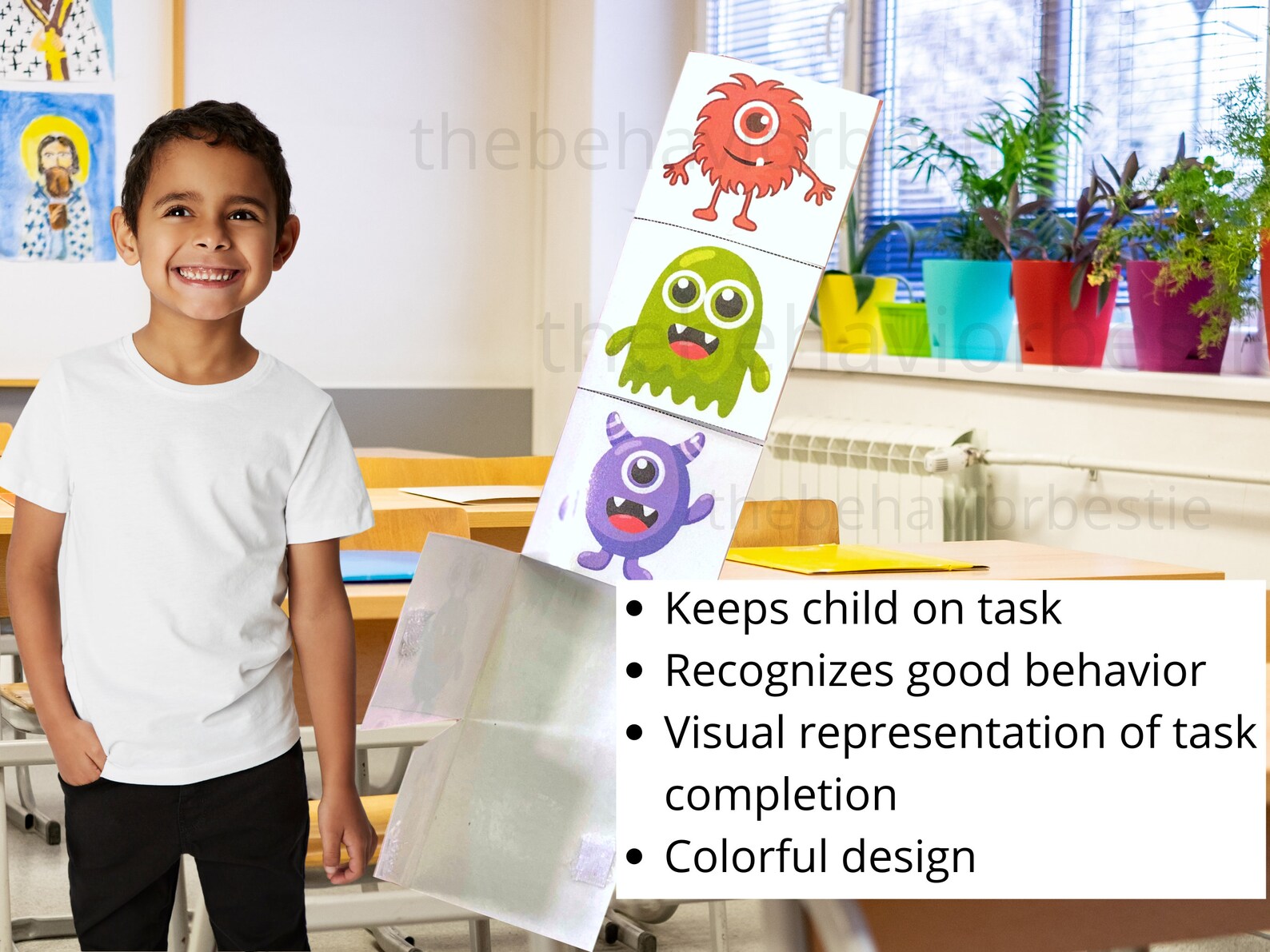 Printable Monsters Token Board | Tokenless Token Board | Flip Token ...