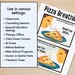 Pizza Breathing Strategy: Calming Skills for Kids (printable PDF) - Etsy