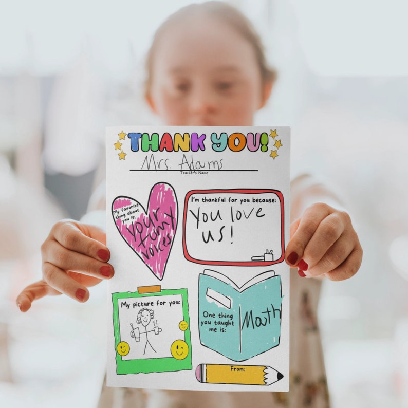 Teacher Appreciation Printable, Kindergarten Teacher Appreciation ...