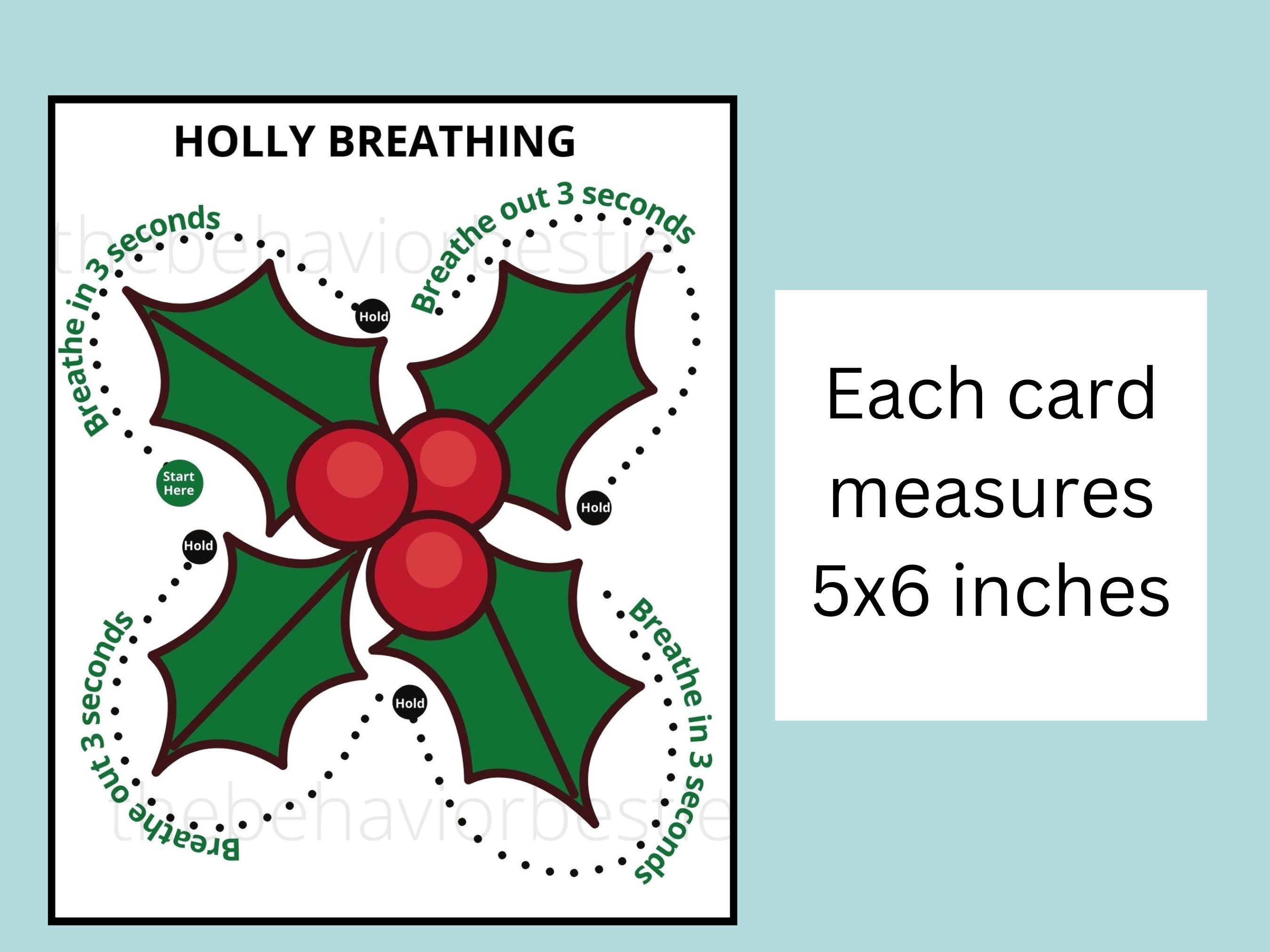 Mindfulness Breathing Cards Mindfulness Breathing Activity DIGITAL ...