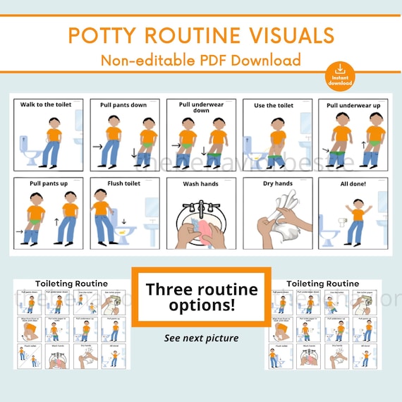 Bathroom Routine Visuals
