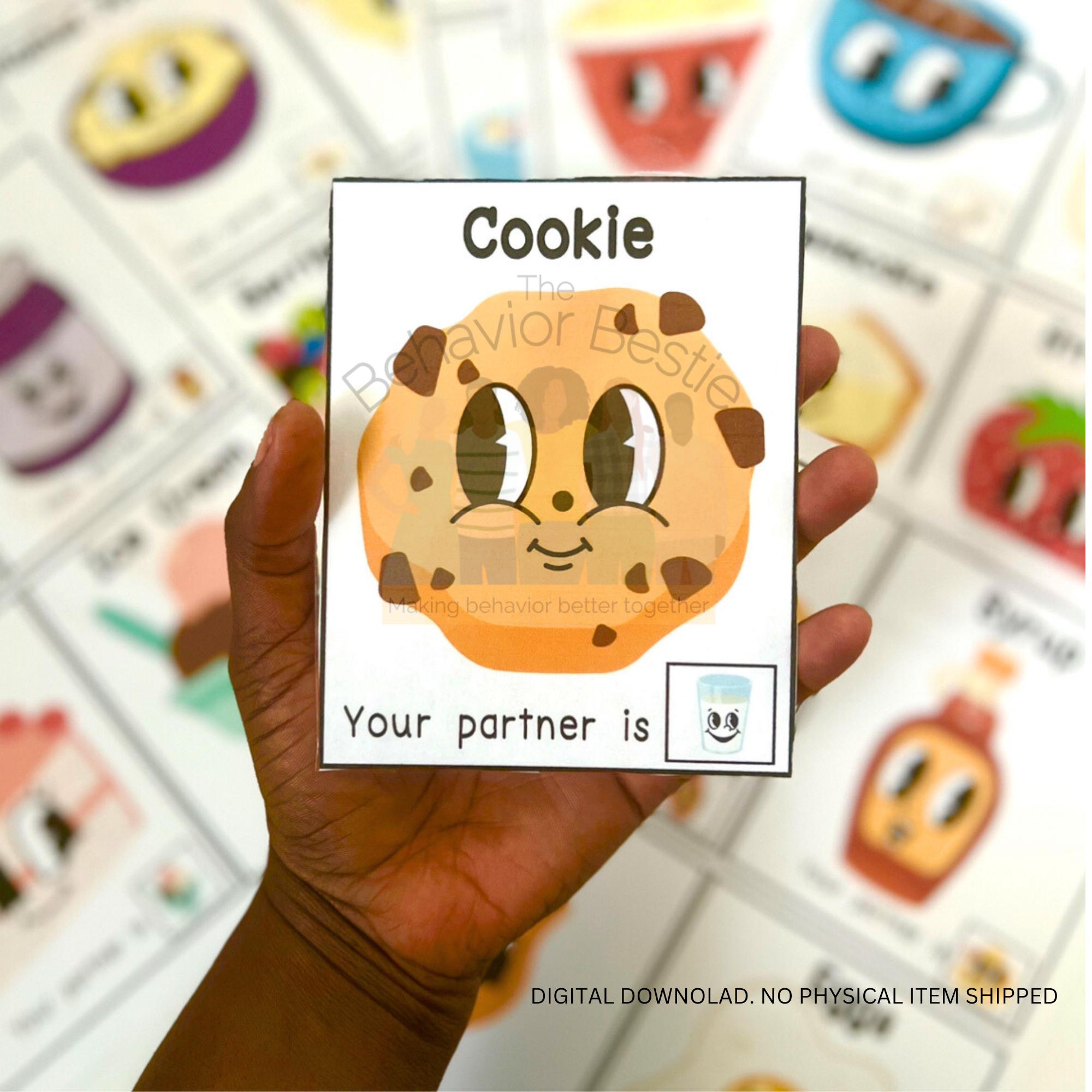 Food-themed Student Partner Cards: Classroom Pairing Activity (PDF ...