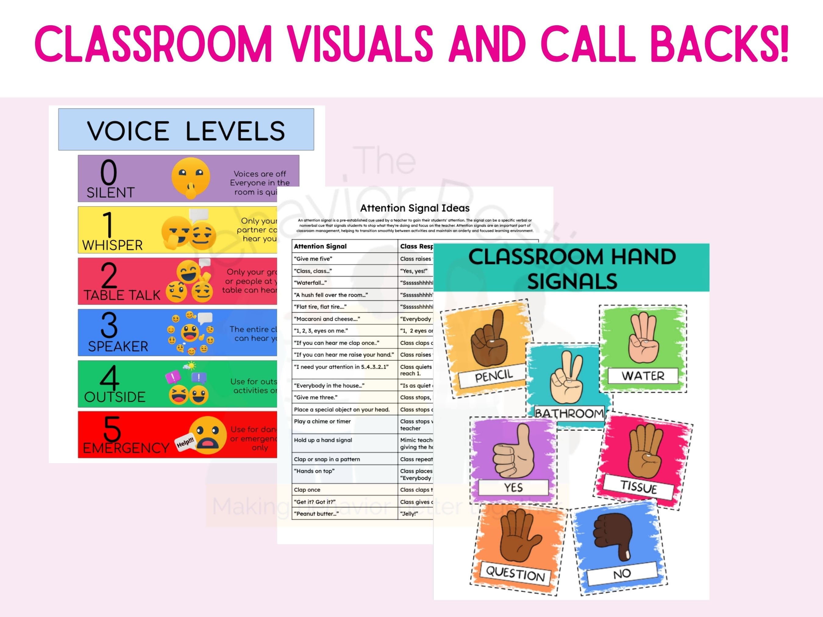 Classroom Behavior Management Bundle Classroom Behavior Toolkit ...