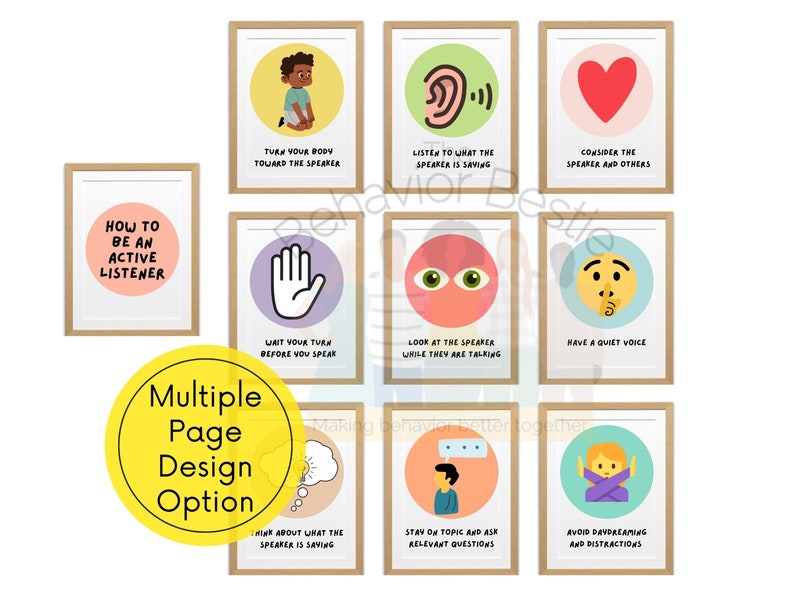 Active Listening Poster | Active Listening Skills | How to Be an Active ... Active Listening Poster | Active Listening Skills | How to Be an Active ...