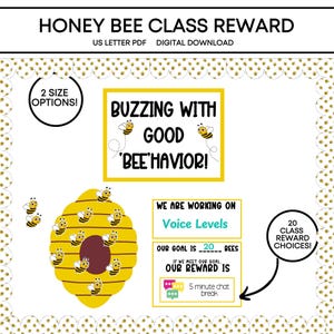 Class Reward System, Bee Themed Reward for the Classroom, Classroom ...