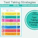 Test Taking Strategies Poster: Classroom Exam Tips (digital Download ...