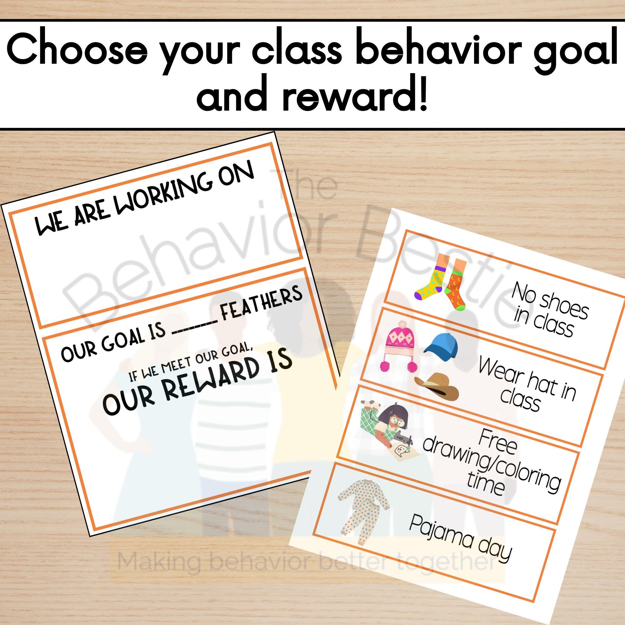 Turkey Theme Class Reward System: Positive Behavior Management - Etsy