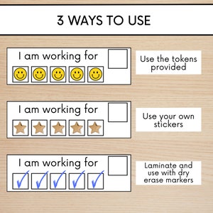 Printable Token Boards, Kids Reward Chart, Token Boards for Speech, ABA ...