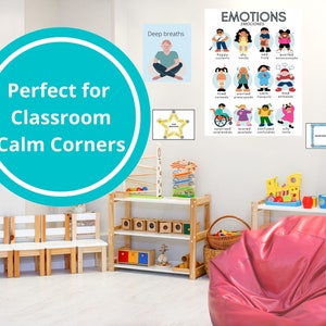 Bilingual SPANISH-ENGLISH Emotions Poster | Digital Feelings Chart ...