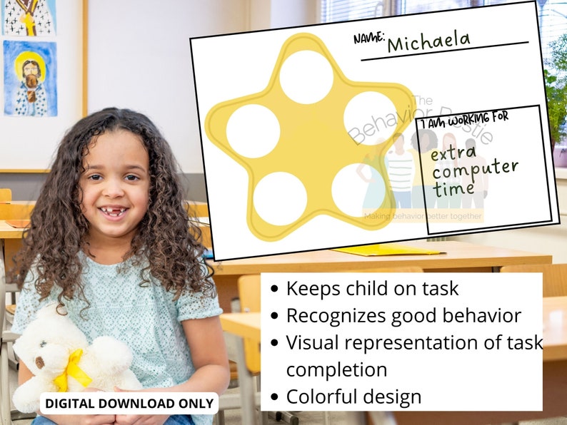 Pop It Reward Chart: Positive Behavior Support (PDF) - Etsy Australia