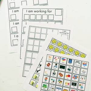 Printable Token Board: Kids Reward Chart, ABA Therapy (digital Download ...