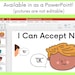 Accepting "no" Social Narrative: Social Skills Story (digital Download ...