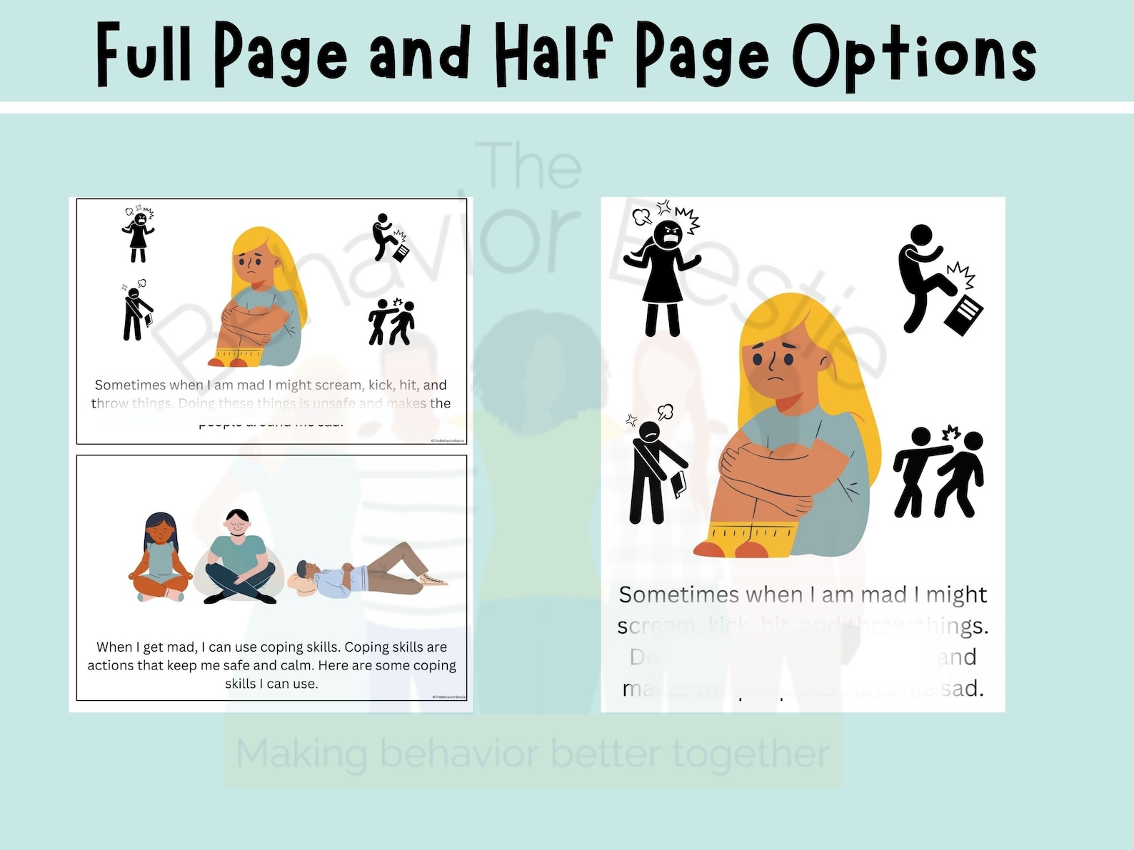 Feeling Mad Social Narrative: Emotional Regulation Story (PDF) - Etsy