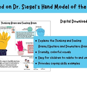 Understanding Emotions Poster: Hand Model of Brain (PDF & JPG) - Etsy
