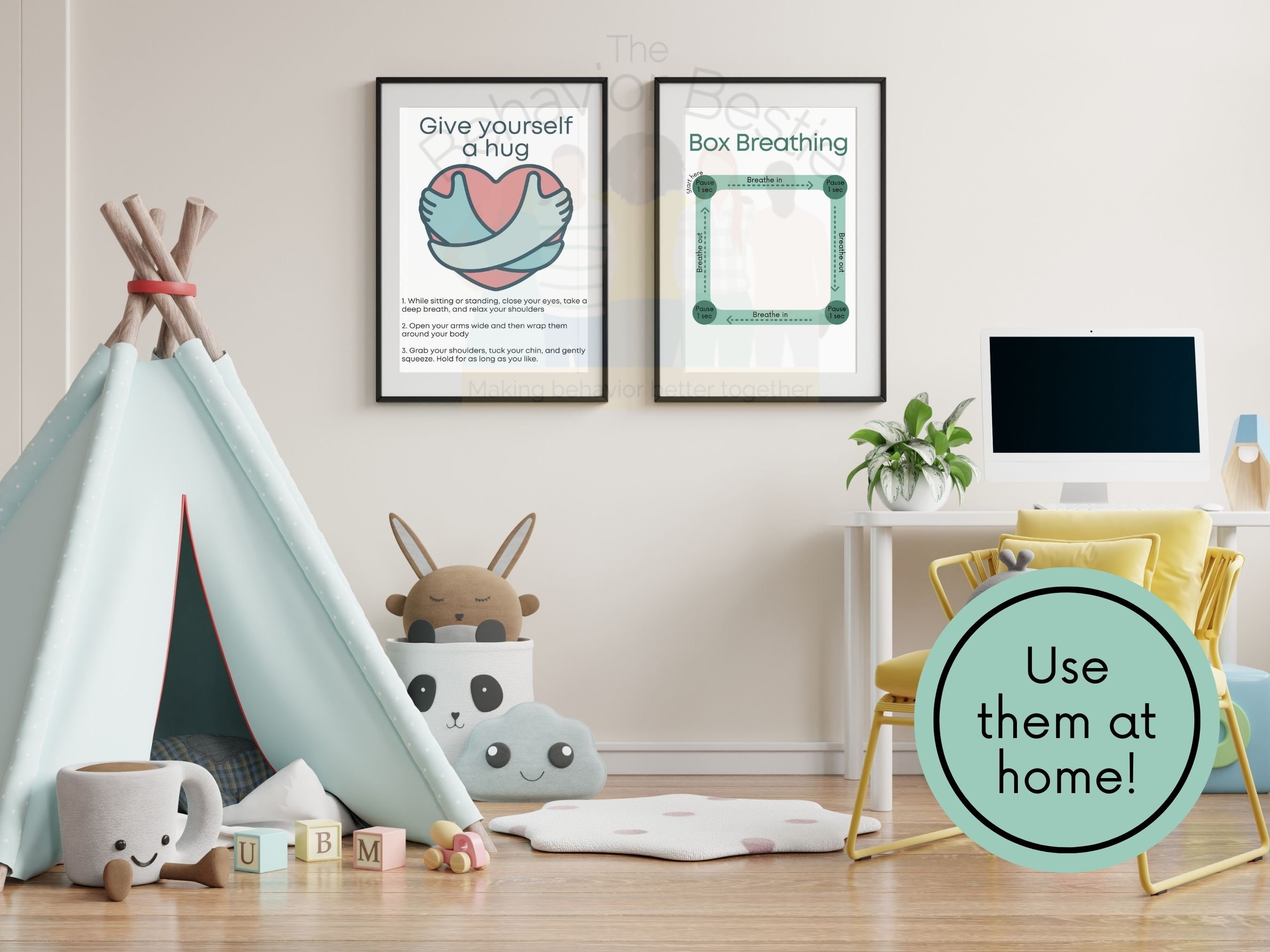 Calm Corner Posters printable Calm Corner Poster Bundle Calm Corner ...