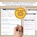 Customizable Student Behavior Contract: Positive Discipline (PDF ...