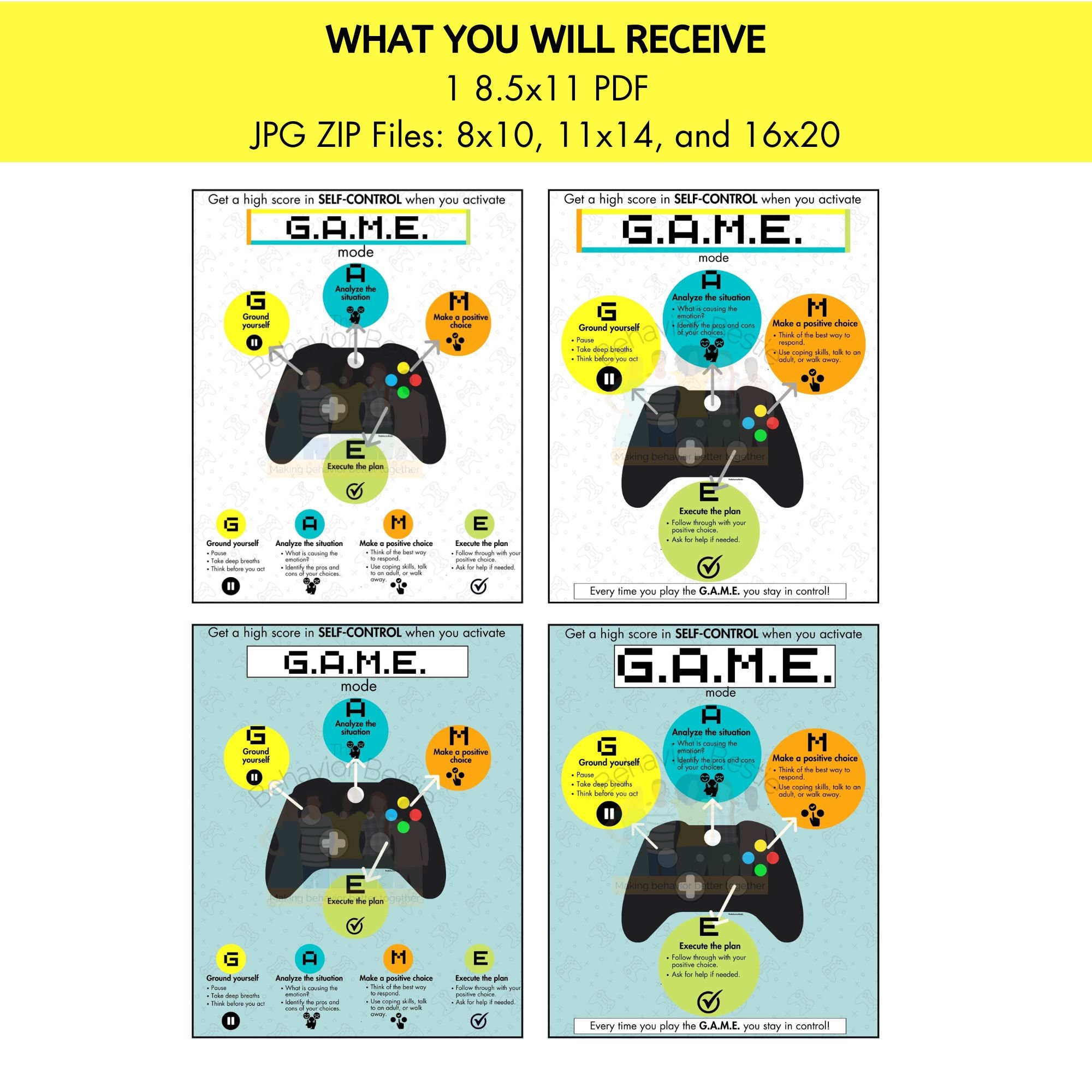 Teach Students Self Control, Executive Functioning Skills, Self Control ...