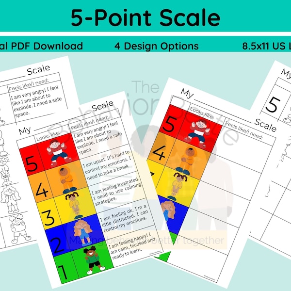 Scale of Behavior - Etsy