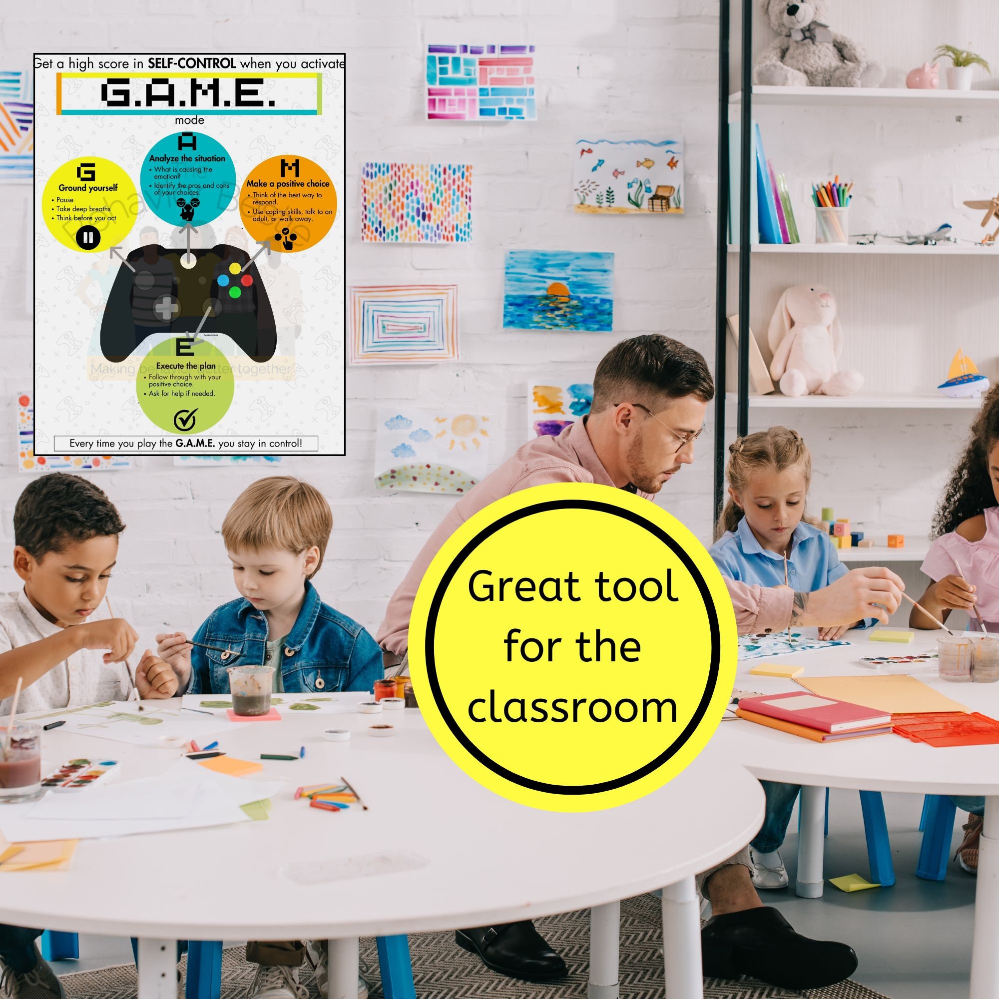 Teach Students Self Control, Executive Functioning Skills, Self Control ...