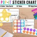 Reward Chart Animal Theme, Kids Behavior Chart, Token Boards for Kids ...