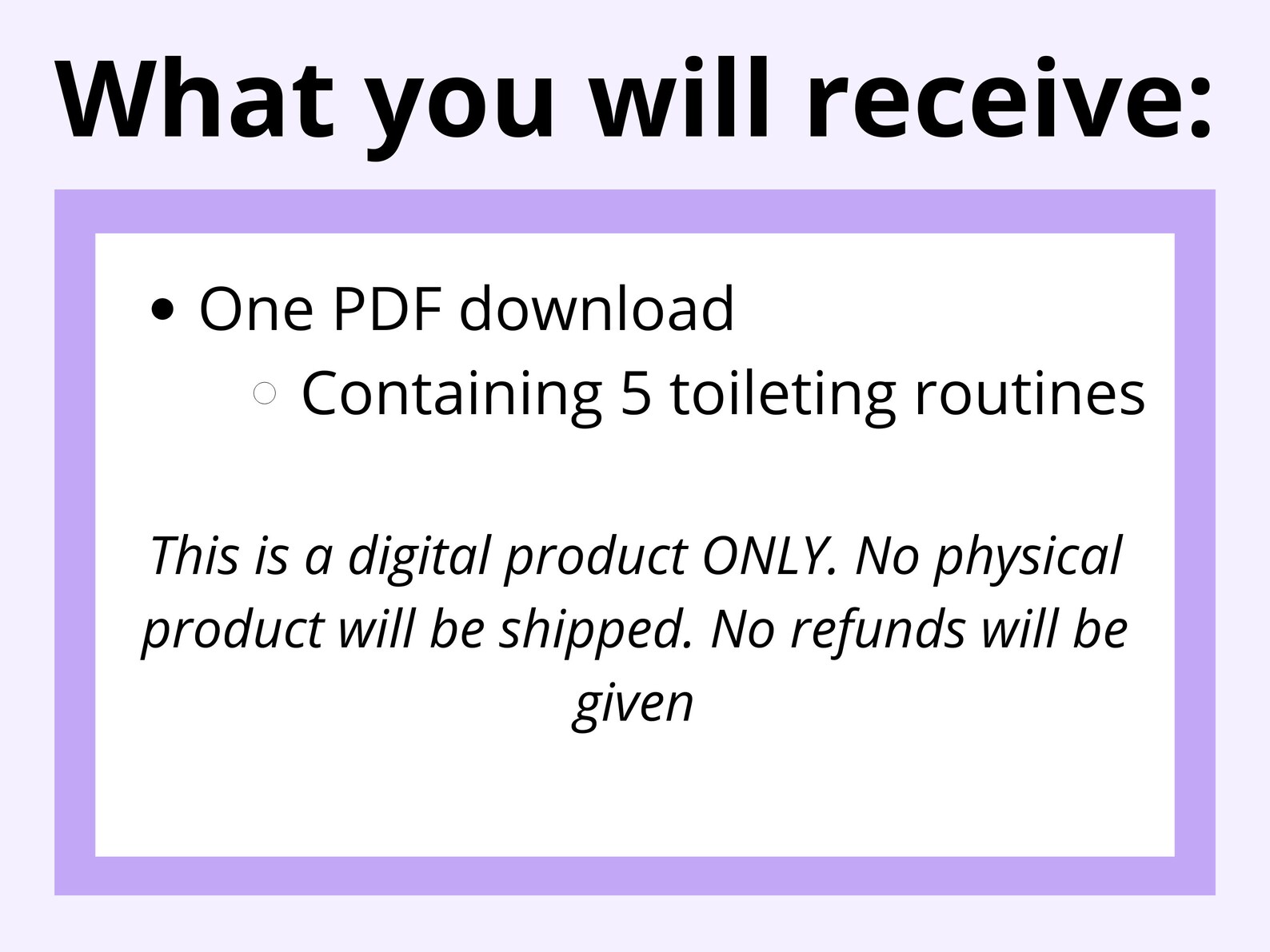 Printable Girl Potty Routine Visual Toileting Routine Bathroom Visual ...