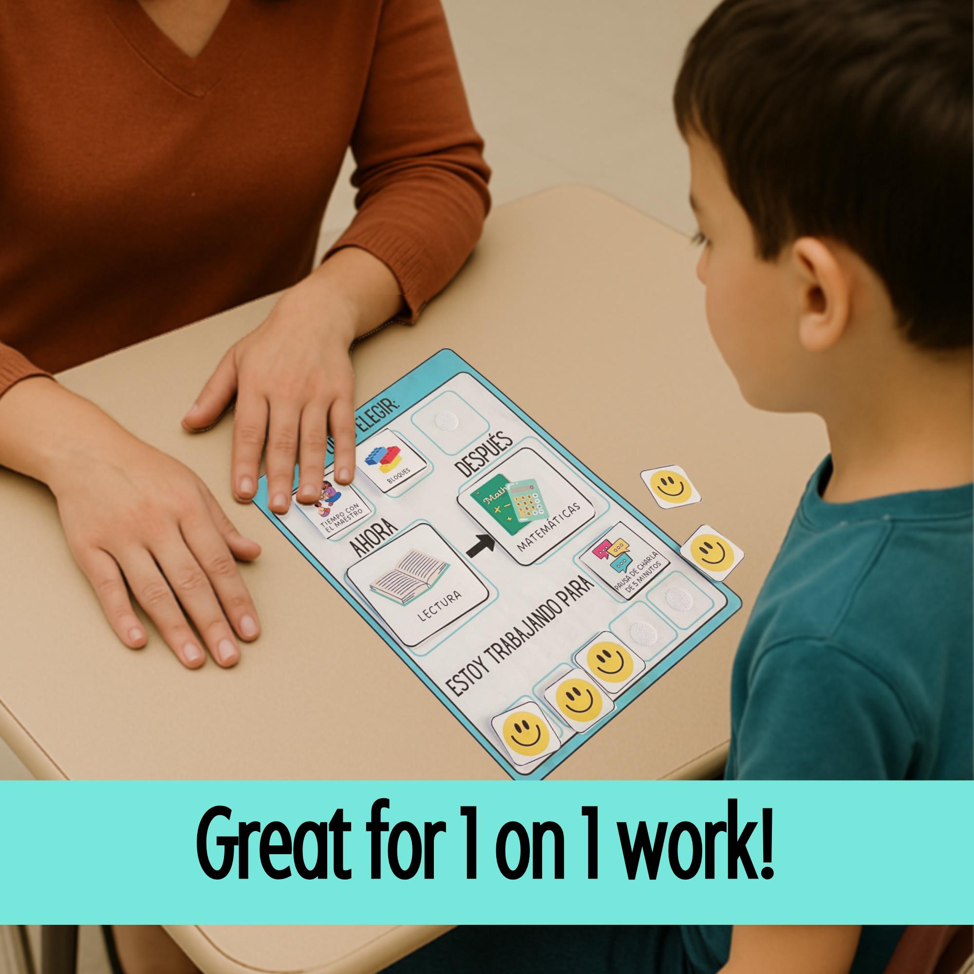 Spanish First-then Board: Autism Visual Supports With Tokens - Etsy