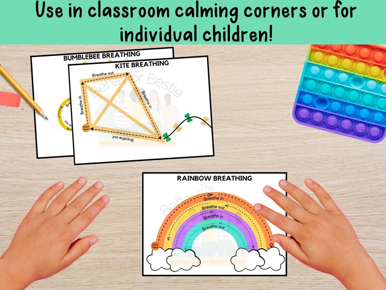 Finger Tracing Breathing Cards | Digital Mindfulness Breathing Cards ...