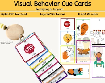 Visual Cards for Kids - Etsy