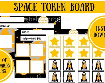 Space Token Board - Etsy