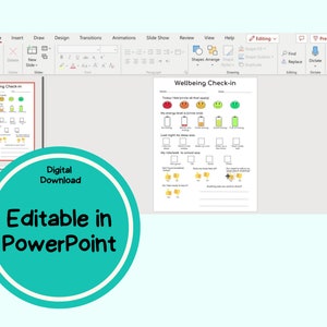 Student Wellbeing Check-in: Daily Emotions Sheet (PDF & PPT) - Etsy