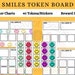 Printable Smiley Face Token Board: Student Reward Chart (PDF) - Etsy
