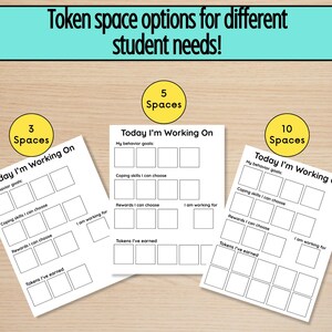 Visual Behavior Token Board: Classroom & Home Reward Chart (PDF ...