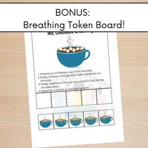 Hot Chocolate Breathing Strategy: Calming Visual for Kids (printable ...