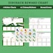 Dinosaur Reward Chart for Kids, Jurassic Reward Chart, Dinosaur Token ...