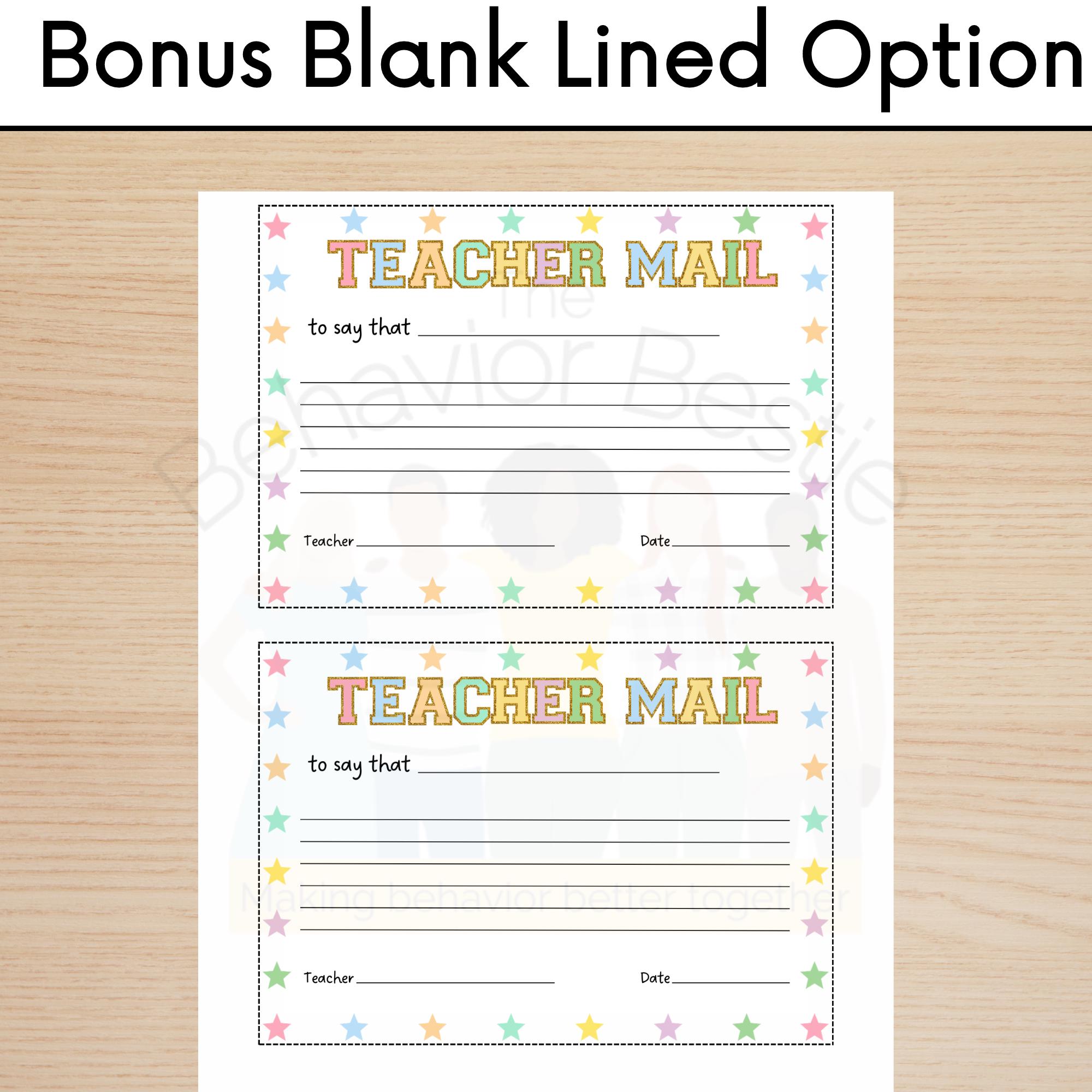Positive Teacher Notes: Student Praise Cards (digital Download) - Etsy