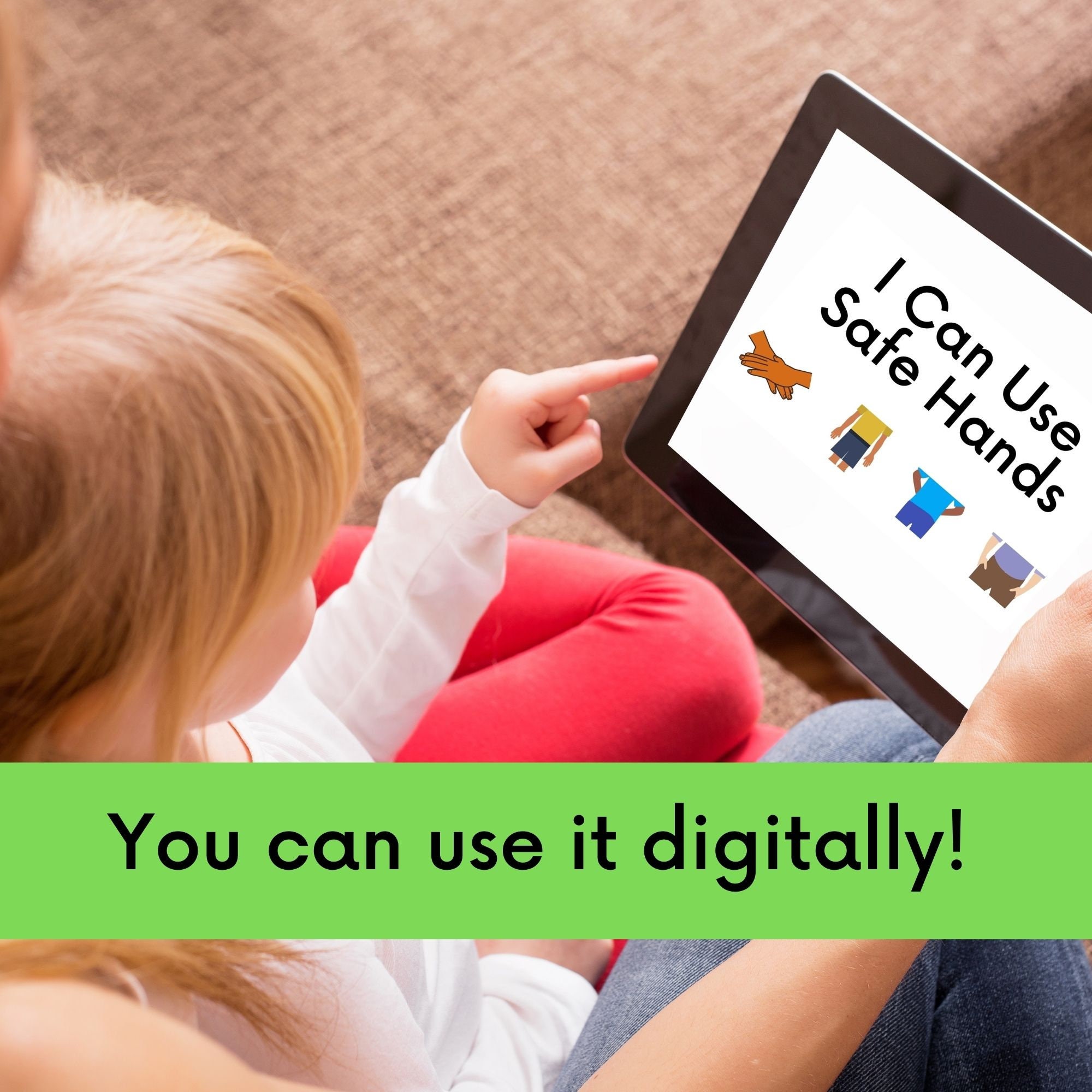 I Can Use Safe Hands, Social Narrative for Hitting, Teach Self Control ...