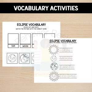 Solar Eclipse Activities, Preschool Activities, Homeschool Solar ...