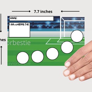 Soccer Token Board: Reward Chart for Kids (digital Download) - Etsy